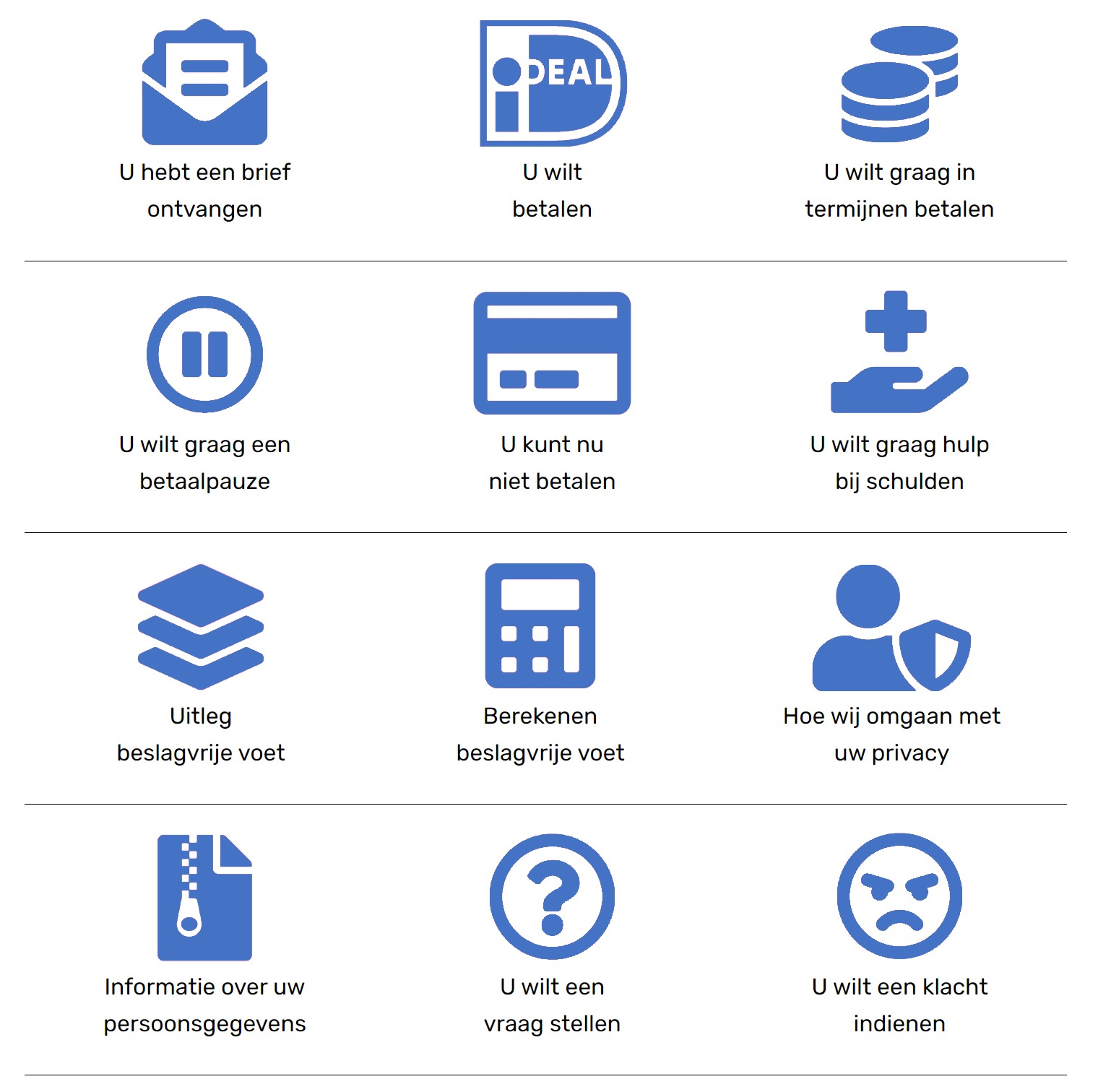 Klant-debiteurenportaal - Intranet voor gerechtsdeurwaarders